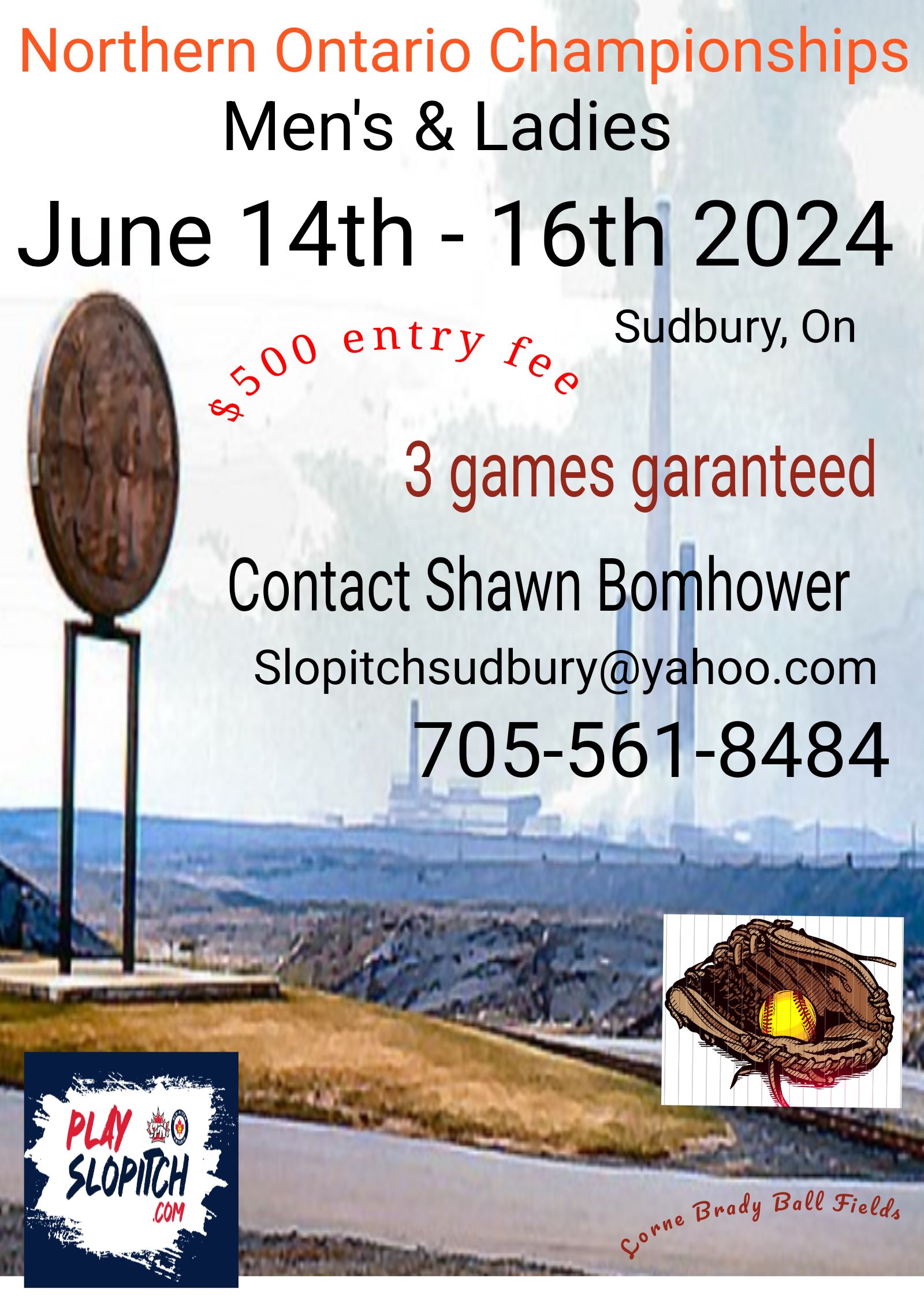 Sudbury Men's Slo Pitch : Powered by TeamLinkt
