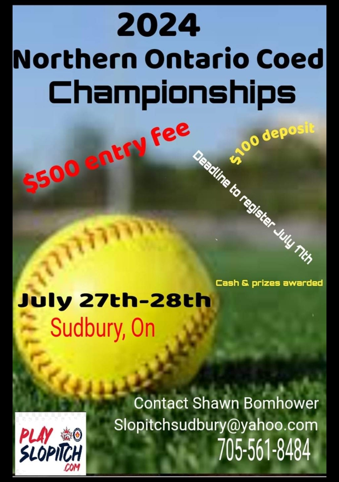 Sudbury Men's Slo Pitch : Powered by TeamLinkt