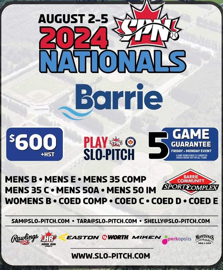 Sudbury Men's Slo Pitch : Powered by TeamLinkt